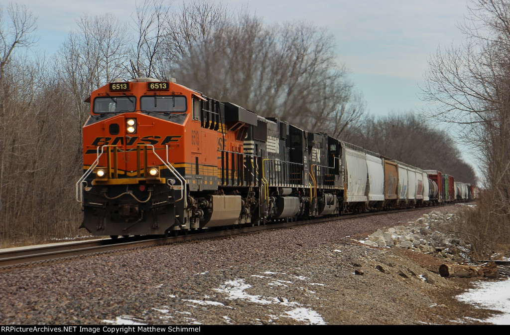 BNSF Freight With Some NS Help